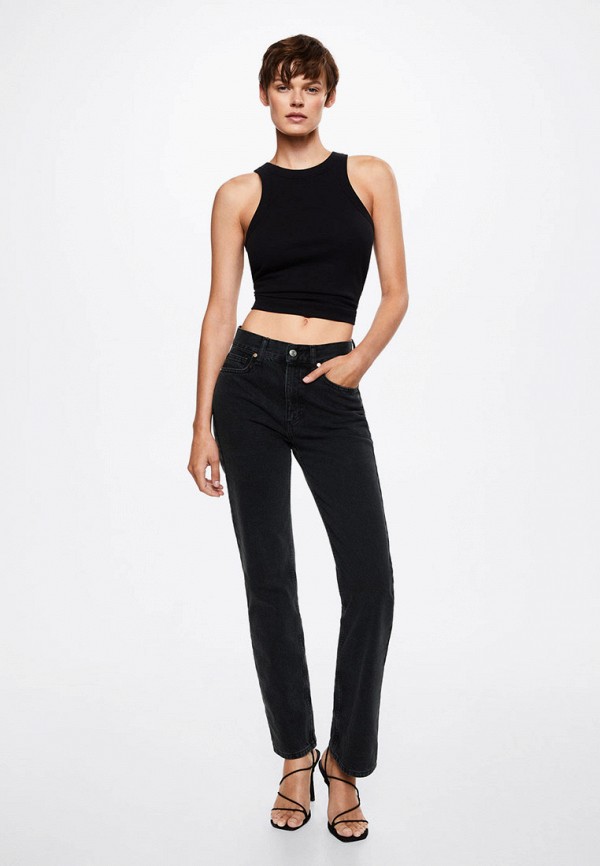 Джинсы Mango MATILDA, цвет: черный, RTLABX493001 — купить в интернет ...