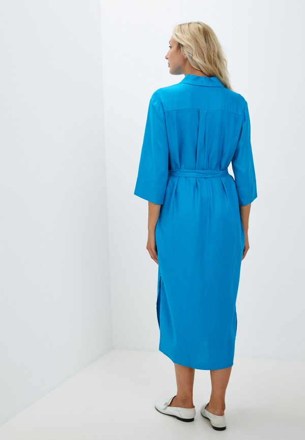 Платье United Colors of Benetton, цвет: голубой, RTLABX733601 — купить ...