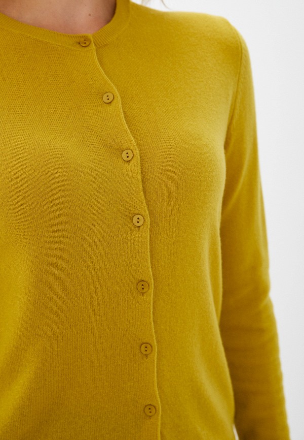 Кардиган United Colors Of Benetton цвет желтый Rtlabx735901 — купить