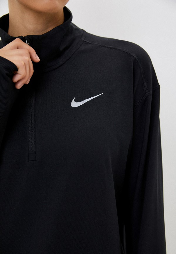 Лонгслив спортивный Nike W NK ELMNT TOP HZ NFS, цвет: черный ...