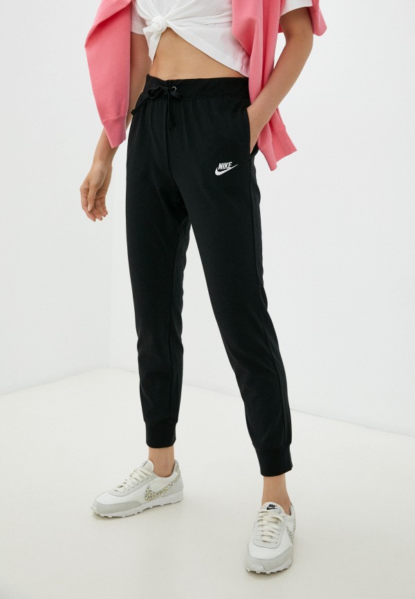 Брюки спортивные Nike W Nsw Pant Jrsy Nfs цвет черный Rtlabx769804