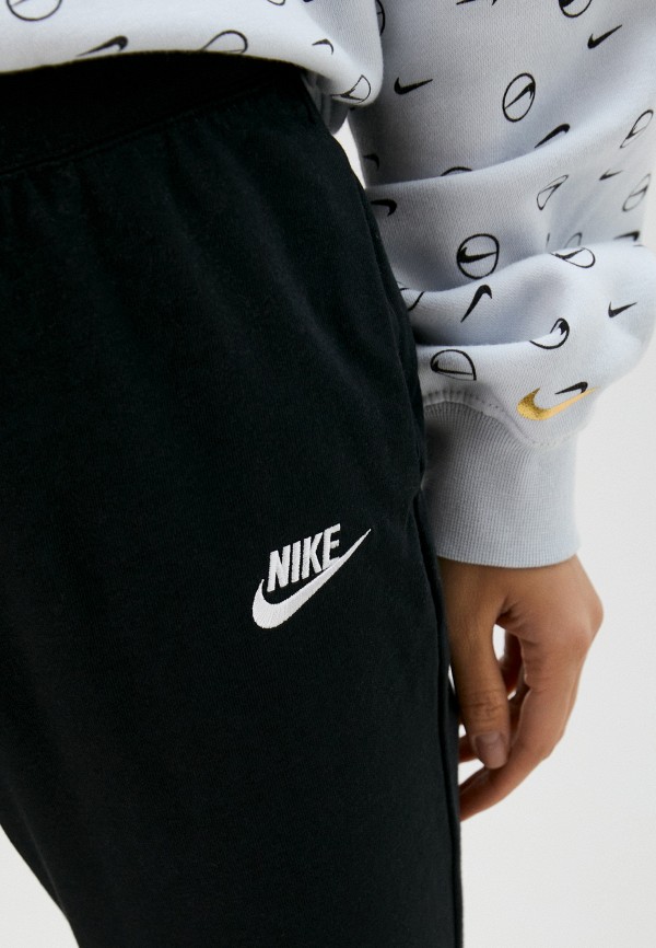 Брюки спортивные Nike W Nsw Pant Jrsy Nfs цвет черный Rtlabx769805