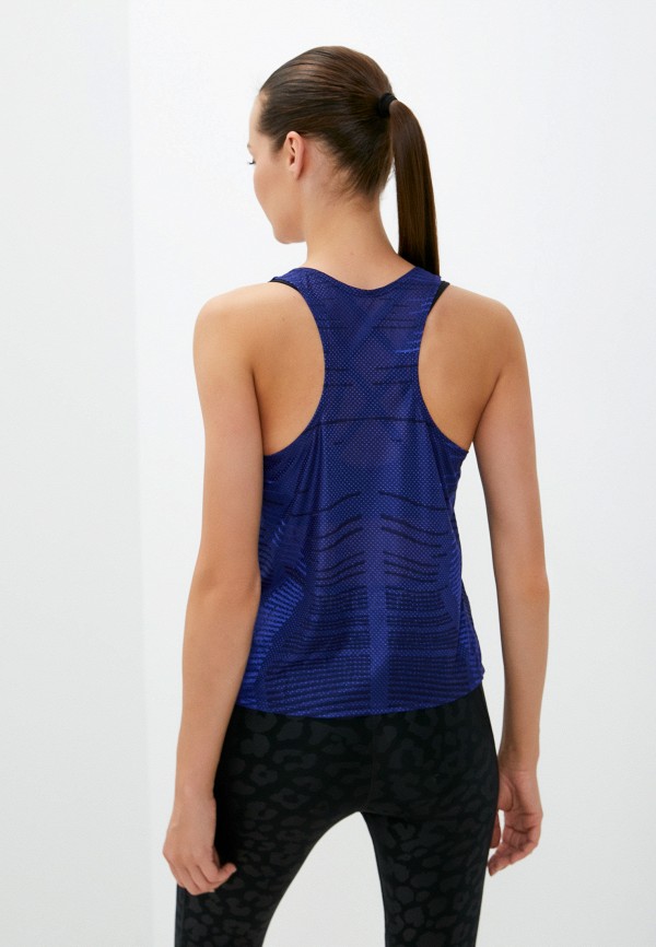 Майка спортивная Nike W NP CLN TANK NET, цвет: синий, RTLABX774801 ...