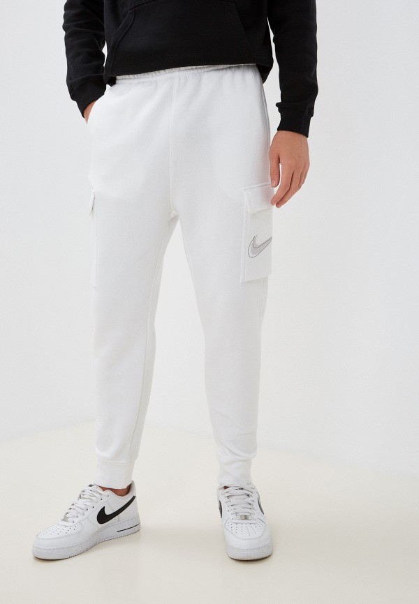 Брюки спортивные Nike M Nsw Court Flc Cargo Pant Nfs цвет белый