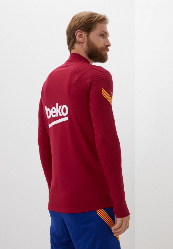 Лонгслив спортивный Nike FCB MNK VPRKNT STRKE DRL TOPCS, цвет: бордовый ...