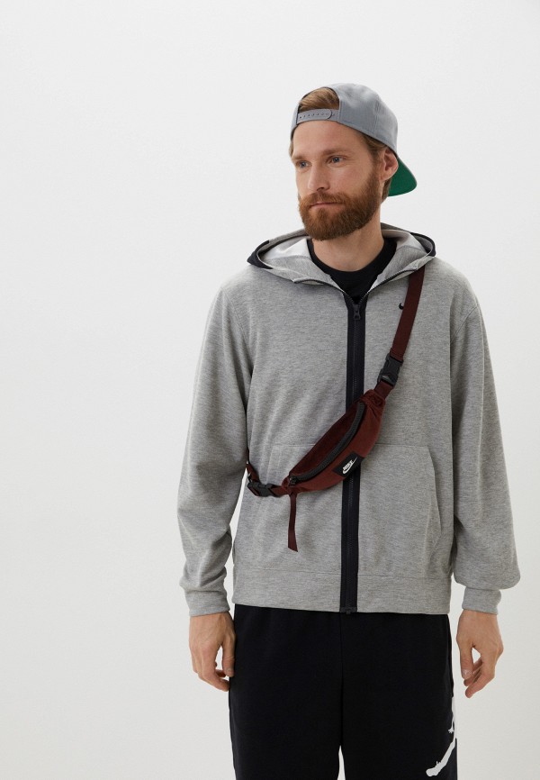 Сумка поясная Nike NK HERITAGE HIP PACK - WNTRZD, цвет: бордовый ...