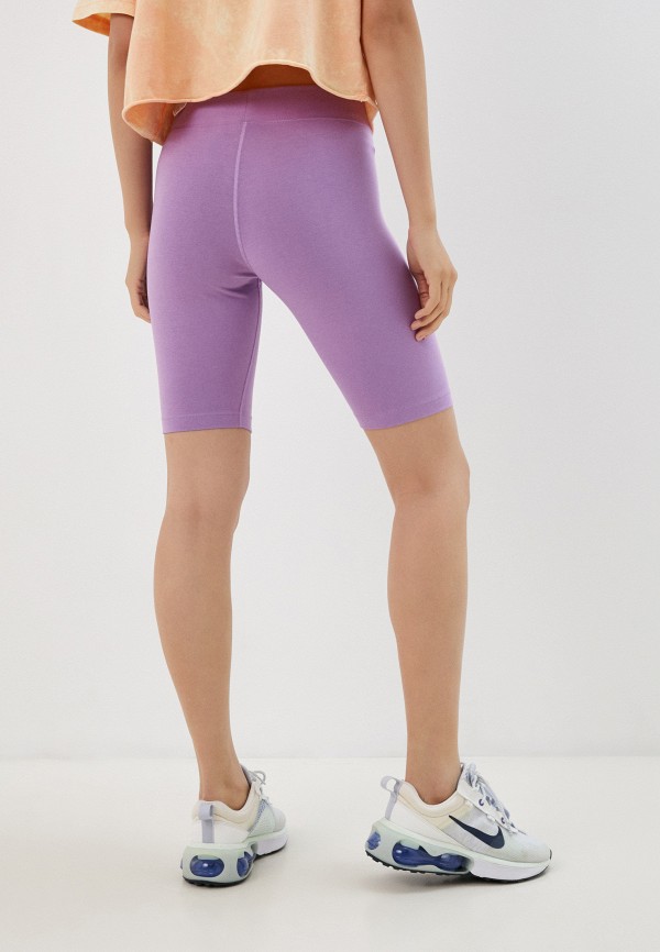 Велосипедки Nike W NSW ESSNTL BIKE SHORT LBR MR, цвет: фиолетовый ...