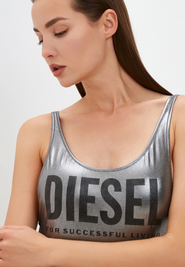 Купальник Diesel, цвет: серебряный, RTLABY577701 — купить в интернет ...