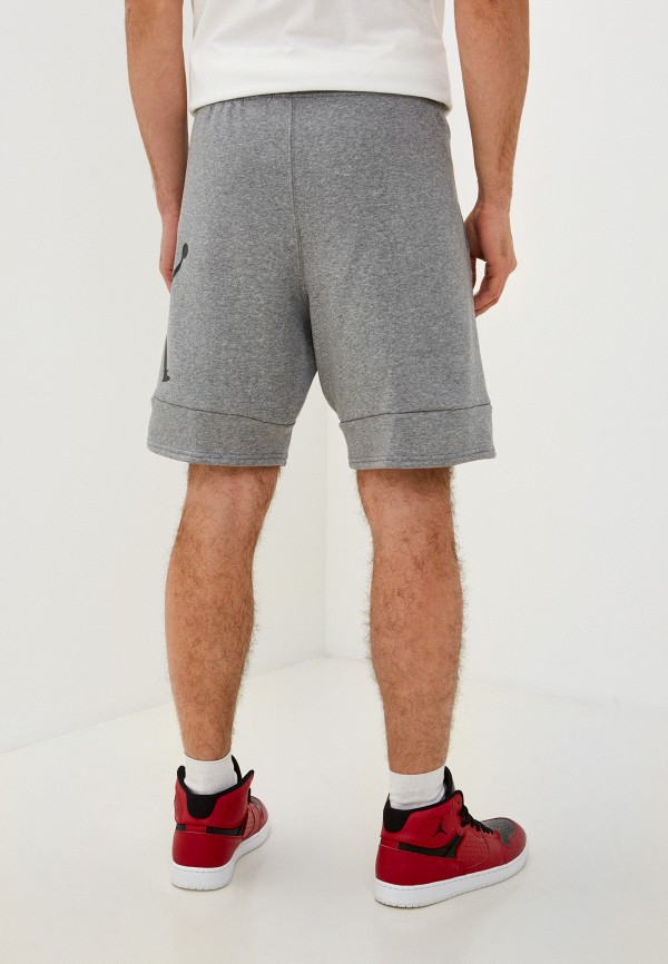 Шорты спортивные Jordan M J JUMPMAN AIR FLC SHORT, цвет: серый ...