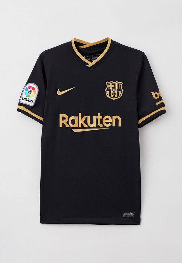 Футболка спортивная Nike FCB Y NK BRT STAD JSY SS AW, цвет: черный ...