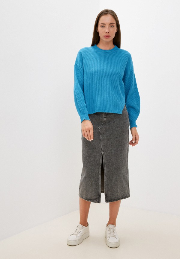 Джемпер United Colors of Benetton, цвет: голубой, RTLABY666301 — купить ...