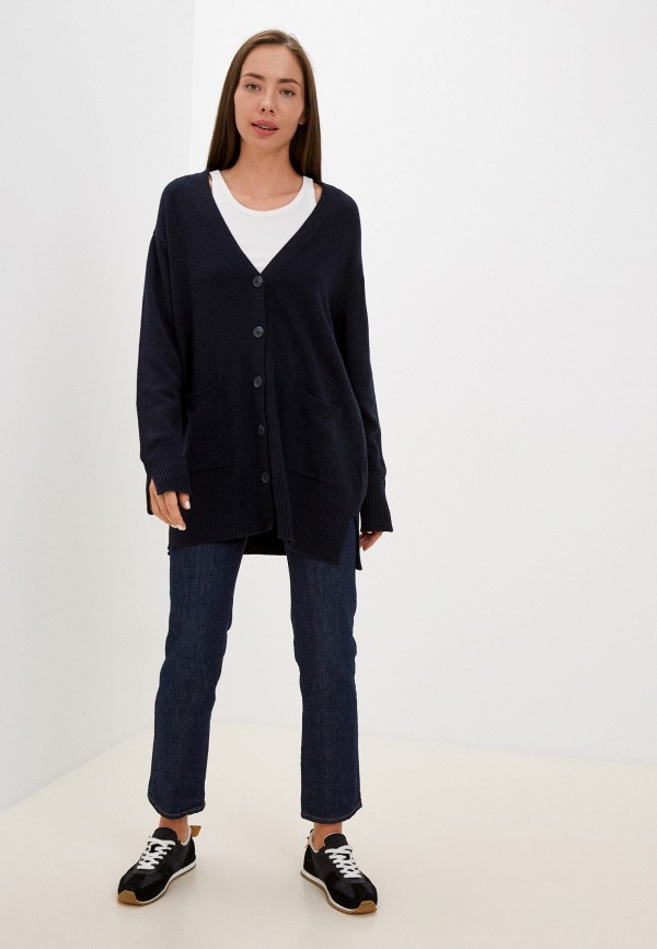 Кардиган United Colors of Benetton, цвет: синий, RTLABY666501 — купить ...