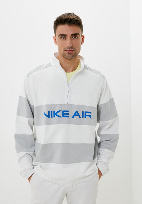Олимпийка Nike M NSW NIKE AIR MIDLAYER HZ, цвет: белый, RTLABZ303801 ...