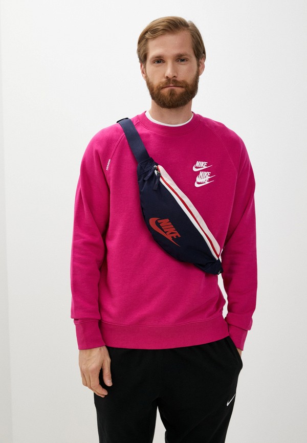 Сумка поясная Nike NK HERITAGE HIP PACK, цвет: синий, RTLABZ408201 ...