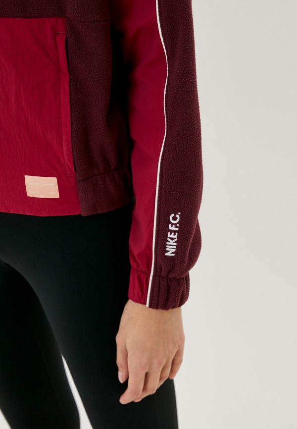 Олимпийка Nike W NK FC DRY MIDLAYER, цвет: бордовый, RTLABZ413701 ...