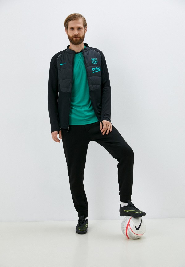 Олимпийка Nike FCB MNK THRM PAD STRK DRL WWCL, цвет: черный ...
