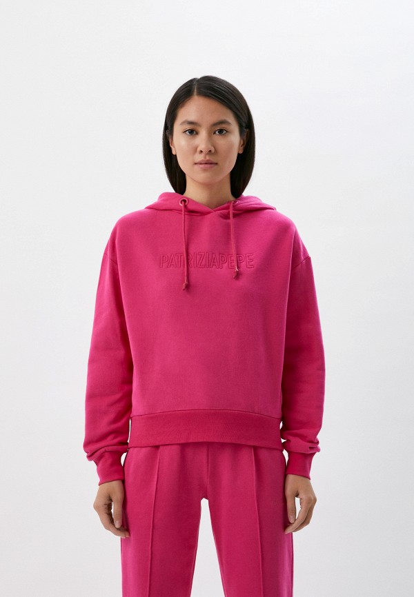 Худи Patrizia Pepe, цвет: фуксия, RTLABZ507701 — купить в интернет ...