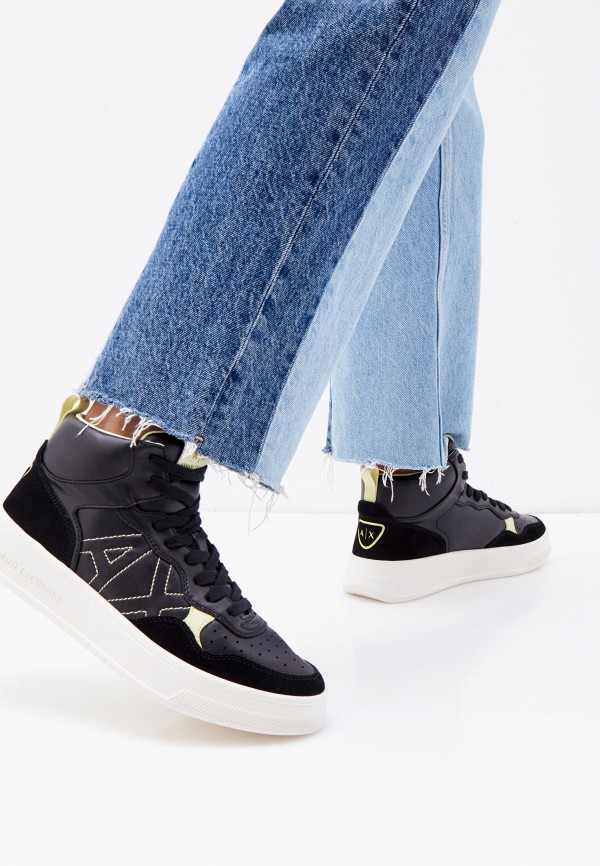 Кеды Armani Exchange, цвет: черный, RTLABZ751701 — купить в интернет ...