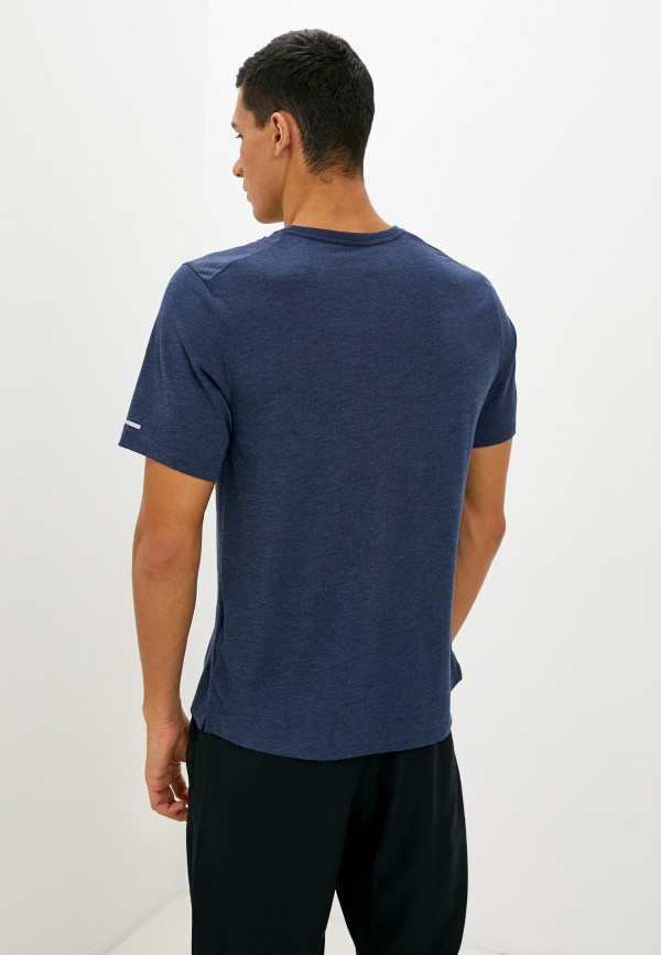 Футболка спортивная Nike M NK DF RUN DVN BRNOT MILER SS, цвет: синий ...