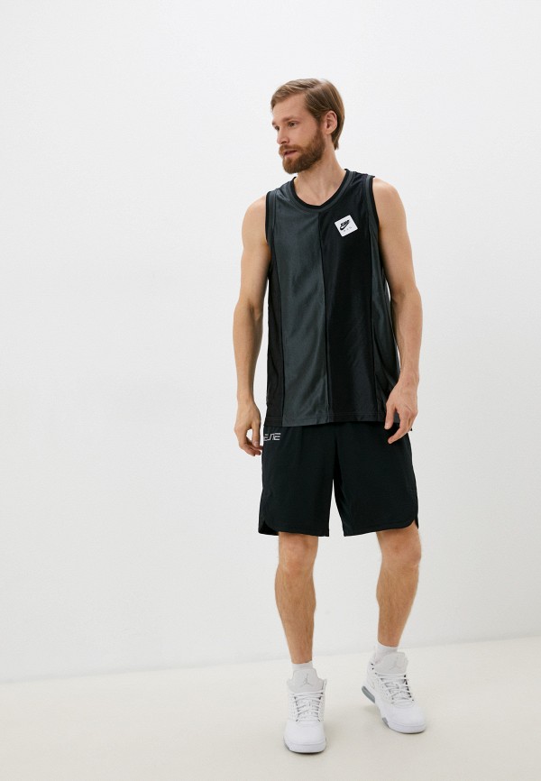 Майка спортивная Jordan M J JMC JERSEY, цвет: черный, RTLACA400201 ...