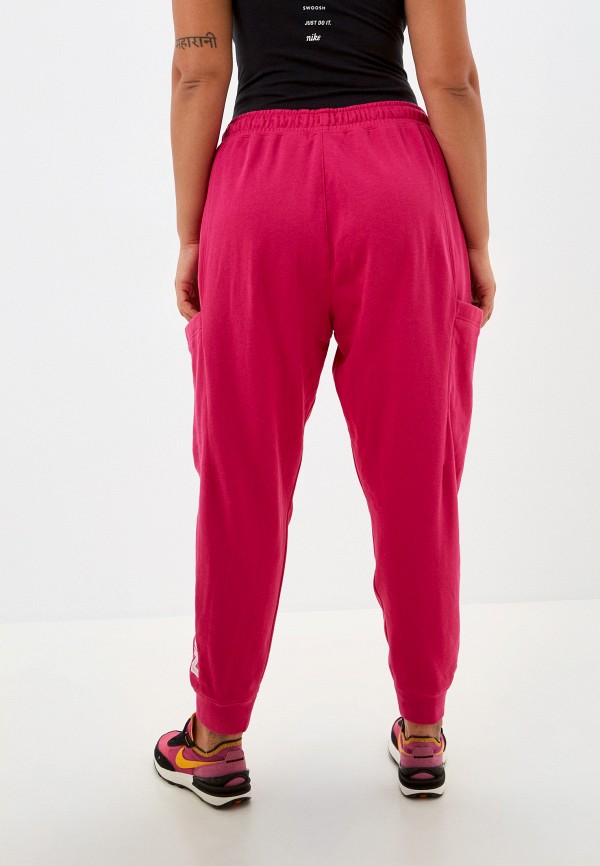 Брюки спортивные Nike W Nsw Air Pant Flc Mr Plus цвет фуксия