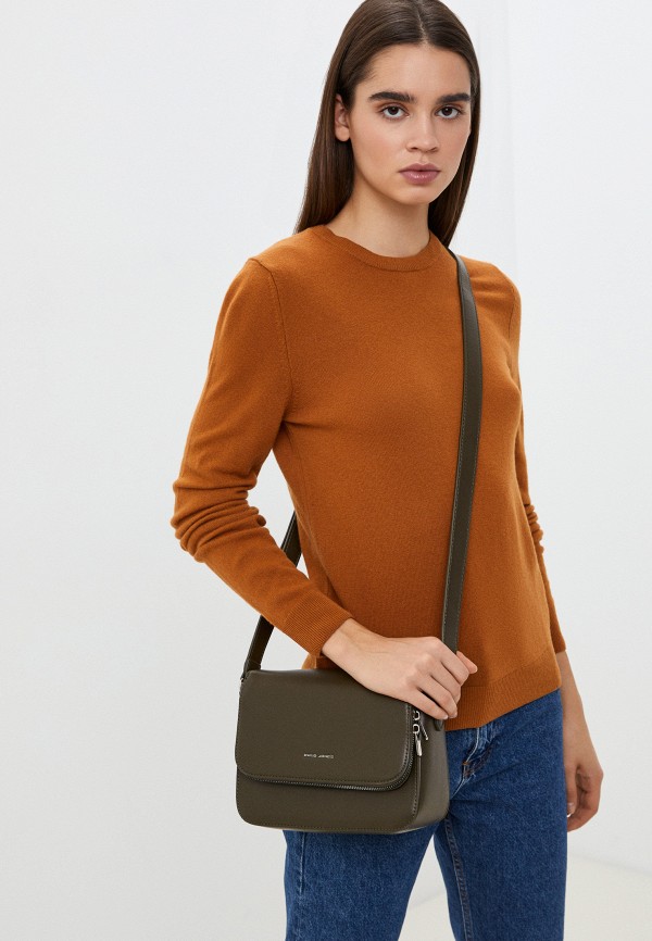 Сумка David Jones, цвет: хаки, RTLACA955101 — купить в интернет ...