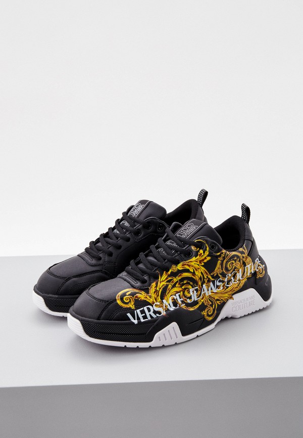 Кроссовки Versace Jeans Couture, цвет: черный, RTLACC210701 — купить в ...