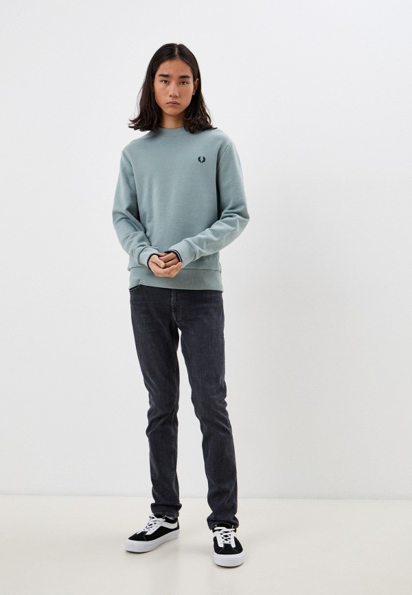 Свитшот Fred Perry, цвет: бирюзовый, RTLACC270401 — купить в интернет ...
