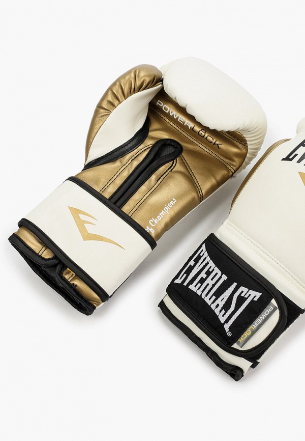 Перчатки боксерские Everlast Powerlock, цвет: белый, RTLACC582201 ...