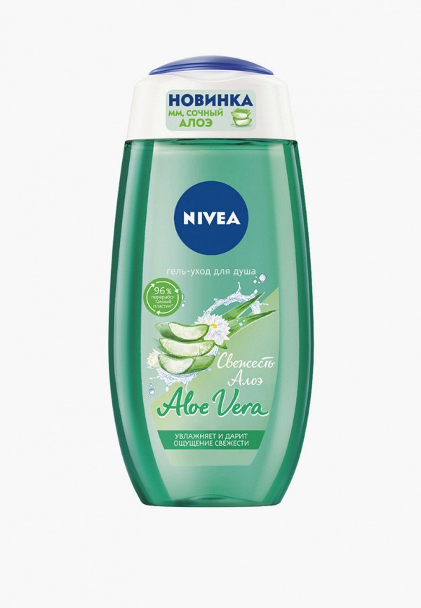 Гель для душа Nivea Свежесть алоэ 250 мл цвет прозрачный