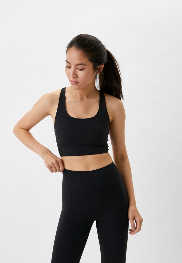 Бюстгальтер UNIQLO без косточек (Active), цвет: черный, RTLACC787601 ...