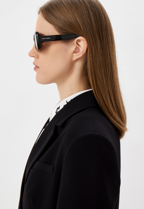Очки солнцезащитные Saint Laurent SL 534 SUNRISE 001, цвет: черный ...