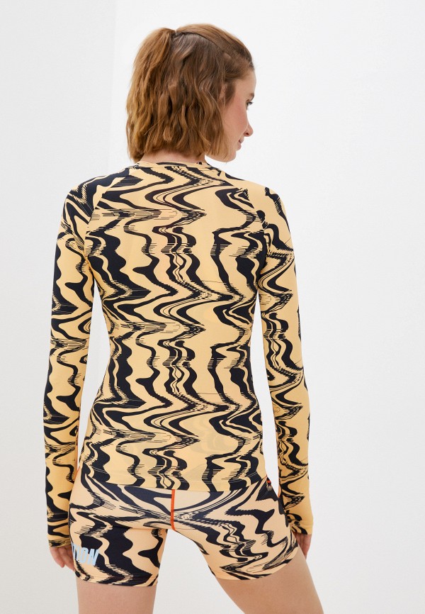 Лонгслив спортивный P.E Nation NEW WAVE LS TOP, цвет: бежевый ...