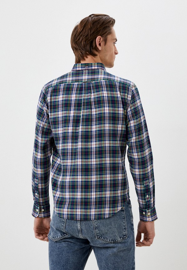 Рубашка Gant, цвет: синий, RTLACD856801 — купить в интернет-магазине Lamoda