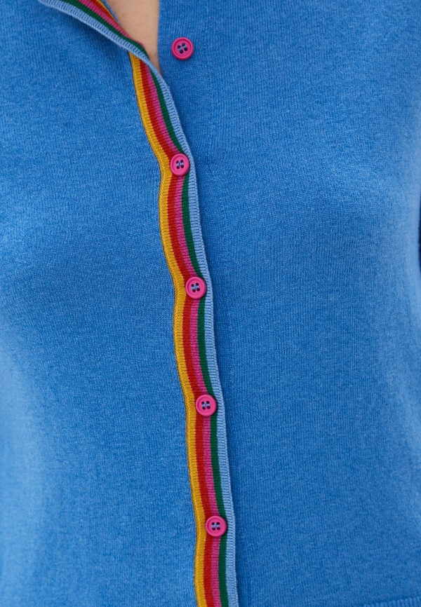 Кардиган United Colors of Benetton ICONIC, цвет: голубой, RTLACE193401 ...