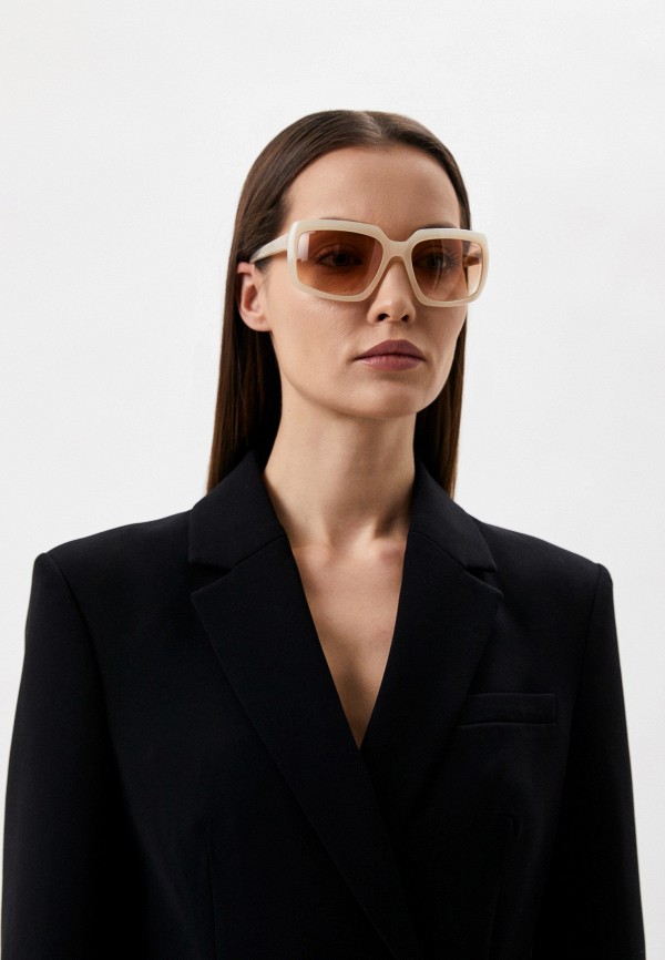 Очки солнцезащитные Blumarine 804-9XL, цвет: бежевый, RTLACE276001 ...
