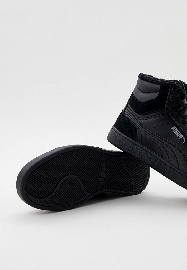 Кеды PUMA Puma Shuffle Mid Fur, цвет: черный, RTLACE379201 — купить в ...