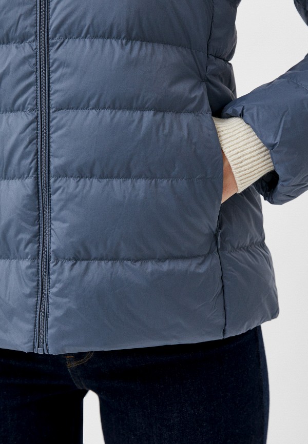 Пуховик UNIQLO ультралегкий, цвет: голубой, RTLACE386601 — купить в ...