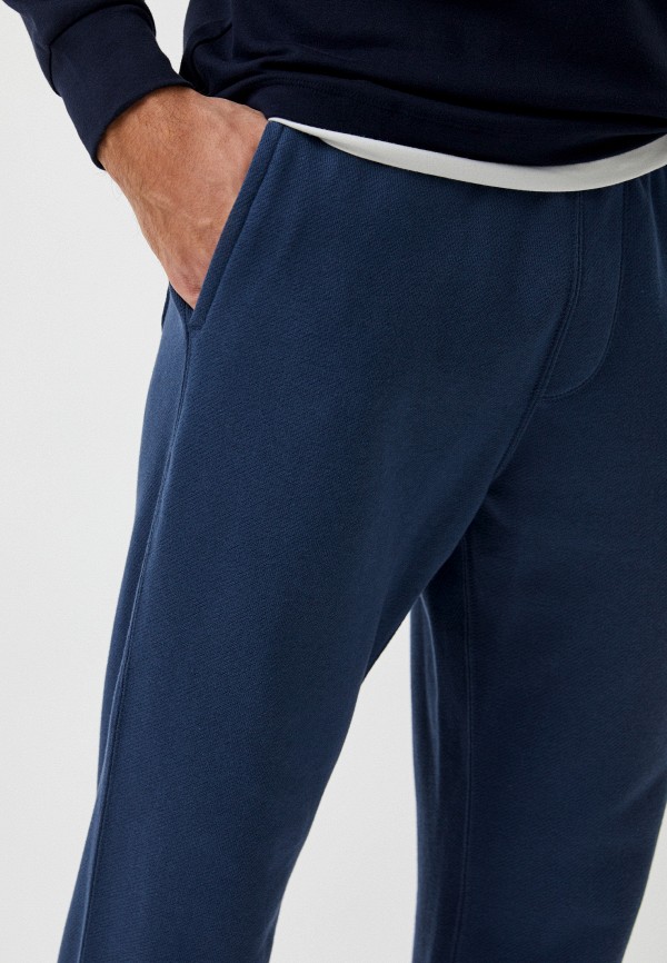 Брюки спортивные UNIQLO трикотажные, цвет: синий, RTLACE393501 — купить ...