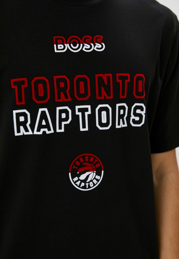 Футболка и брелок Boss NBA Toronto Raptors, цвет: черный, RTLACE532501 ...