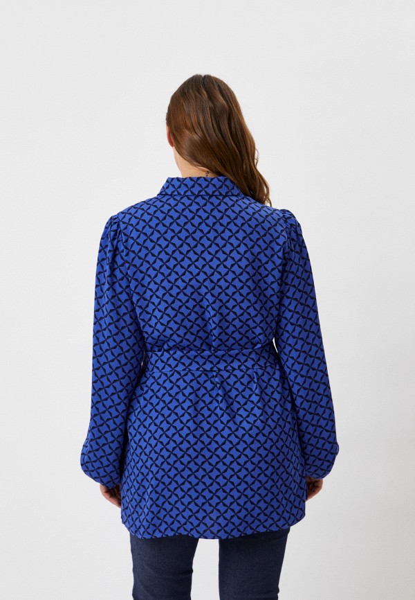 Блуза Persona by Marina Rinaldi FIAMMA, цвет: синий, RTLACF217901 ...