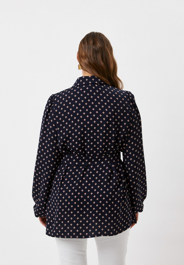 Блуза Persona by Marina Rinaldi FIAMMA, цвет: синий, RTLACF218001 ...