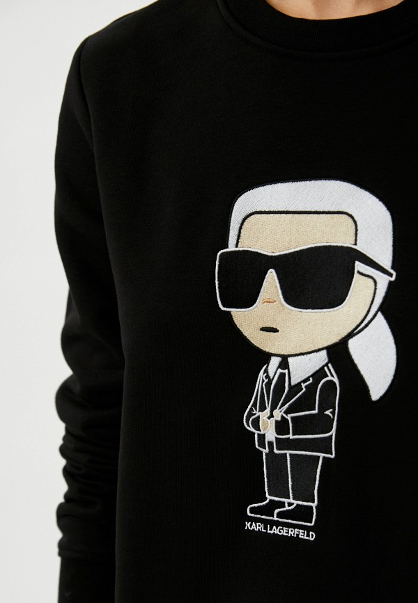 Свитшот Karl Lagerfeld, цвет: черный, MP002XW0PLBC — купить в интернет ...