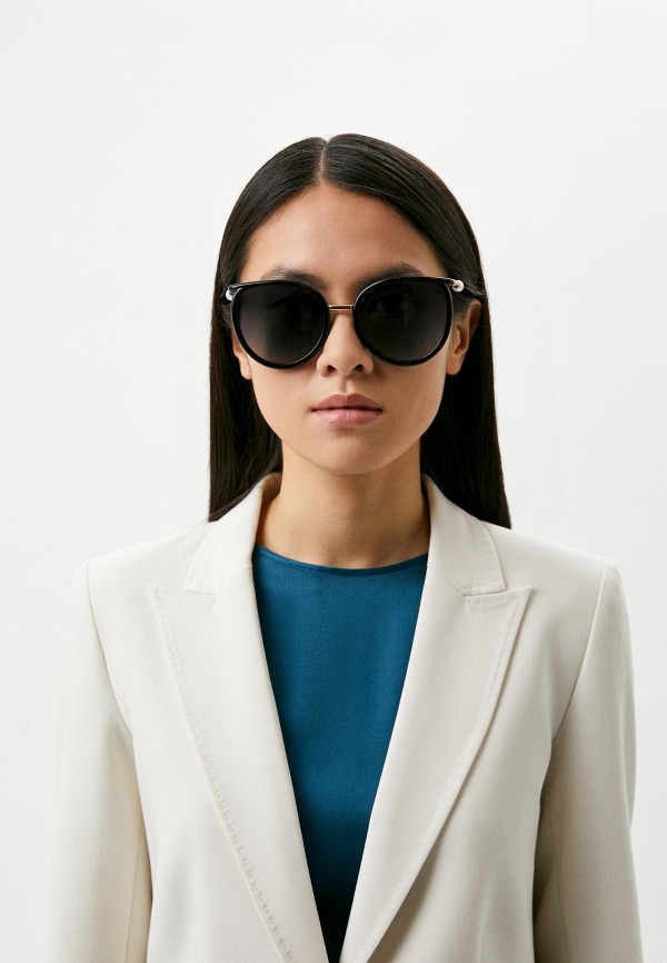 Очки солнцезащитные Carolina Herrera HER 0077/S 807, цвет: черный ...