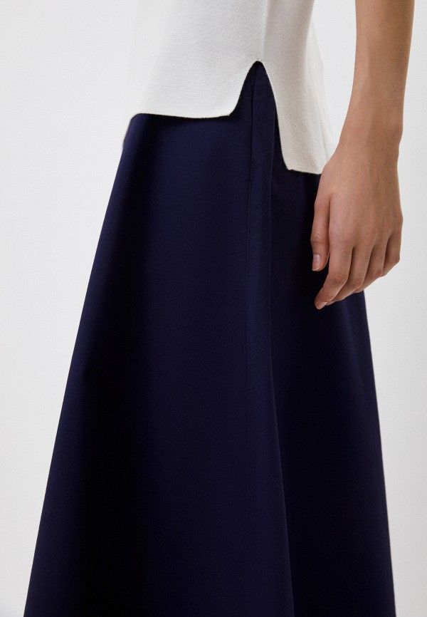 Юбка UNIQLO из хлопка, цвет: синий, RTLACF973601 — купить в интернет ...