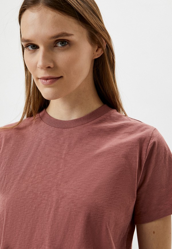 Футболка UNIQLO укороченная, цвет: розовый, RTLACG432201 — купить в ...