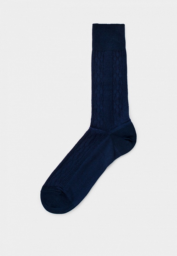 Носки UNIQLO из хлопка SUPIMA, цвет: синий, RTLACG442301 — купить в ...
