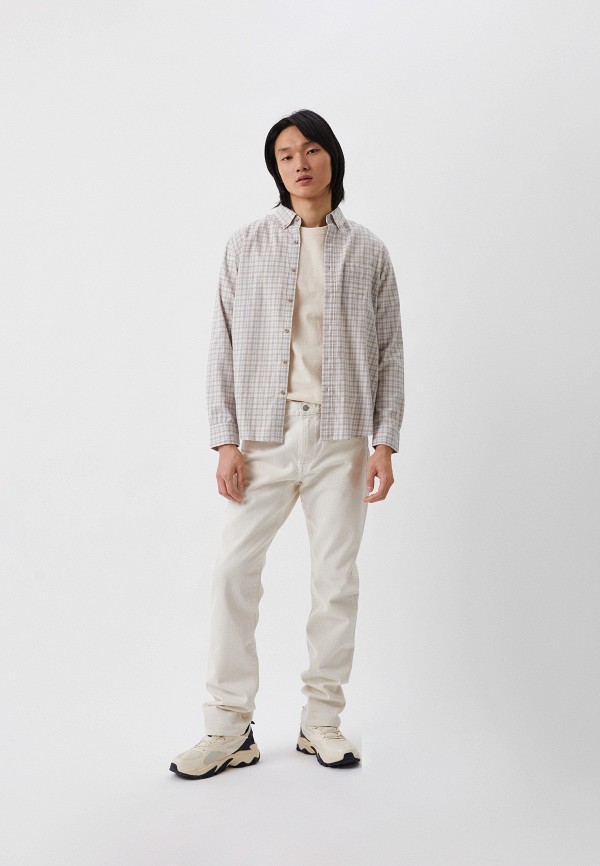Футболка UNIQLO Uniqlo U, цвет: бежевый, RTLACG502801 — купить в ...