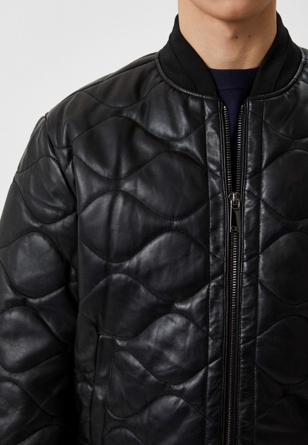 Куртка кожаная Calvin Klein, цвет: черный, RTLACG720701 — купить в ...