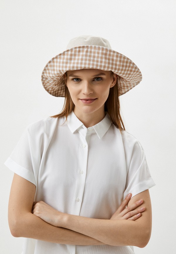 Панама UNIQLO UV Protection, цвет: бежевый, RTLACH207001 — купить в ...